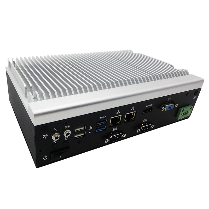 Fanless Embedded System with Intel® Celeron® 3855U / Skylake-U Core™ i5-6200U Processor - eBOX303C